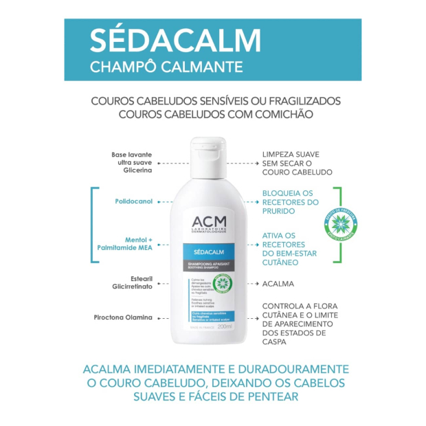 Sédacalm Shampoo Calmante 200ml