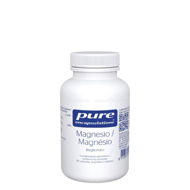 Pure Encapsulations Magnésio Cápsulas Função Muscular e Cardiovascular ...