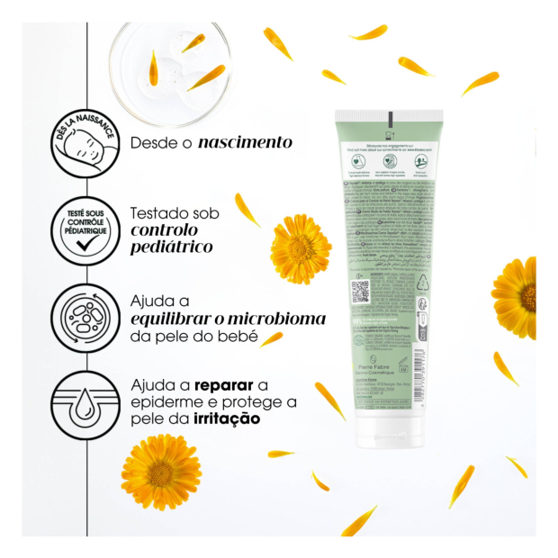 Klorane Bebé Creme Muda da Fralda com Calêndula BIO 100ml