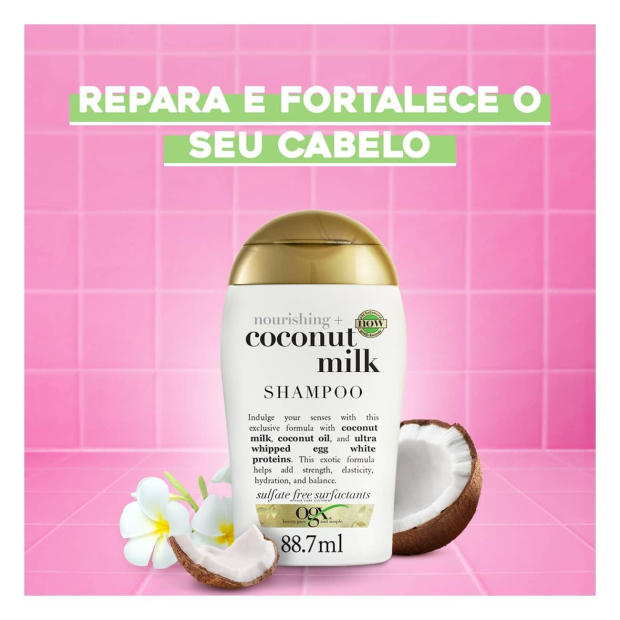 OGX Nourishing Coconut Milk Shampoo 88.7ml