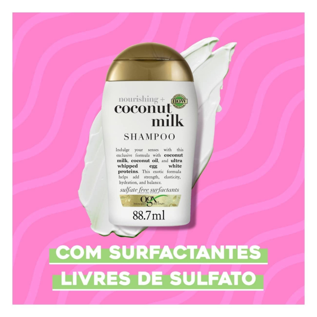 OGX Nourishing Coconut Milk Shampoo 88.7ml