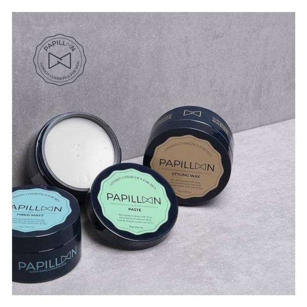 Papillon Paste Cera Fixação Média 75g