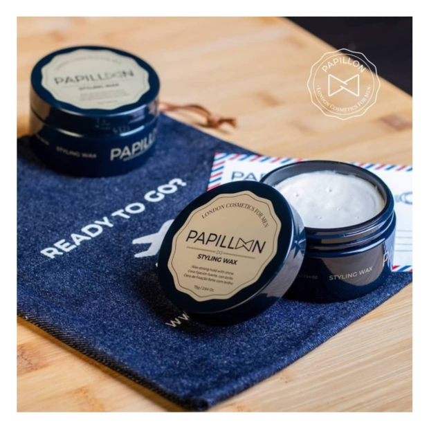 Papillon Styling Wax Cera Fixação Forte 75g