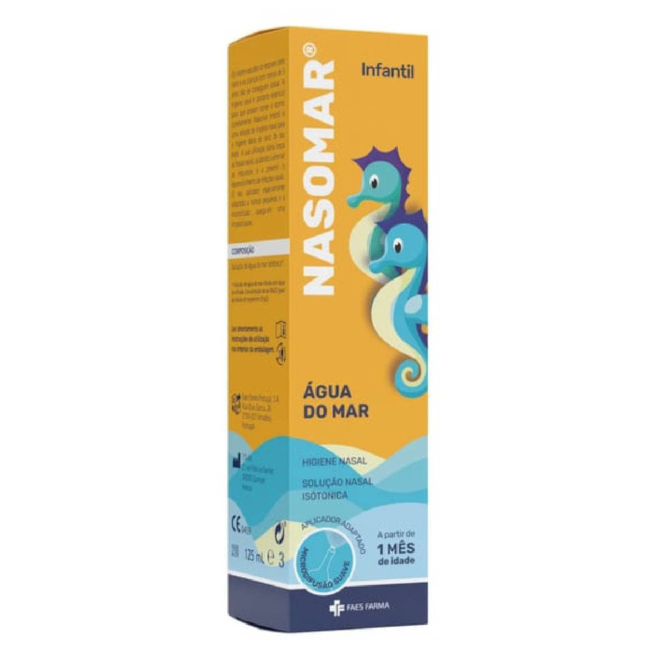 Nasomar Infantil Solução Isotónica Higiene Nasal 125ml