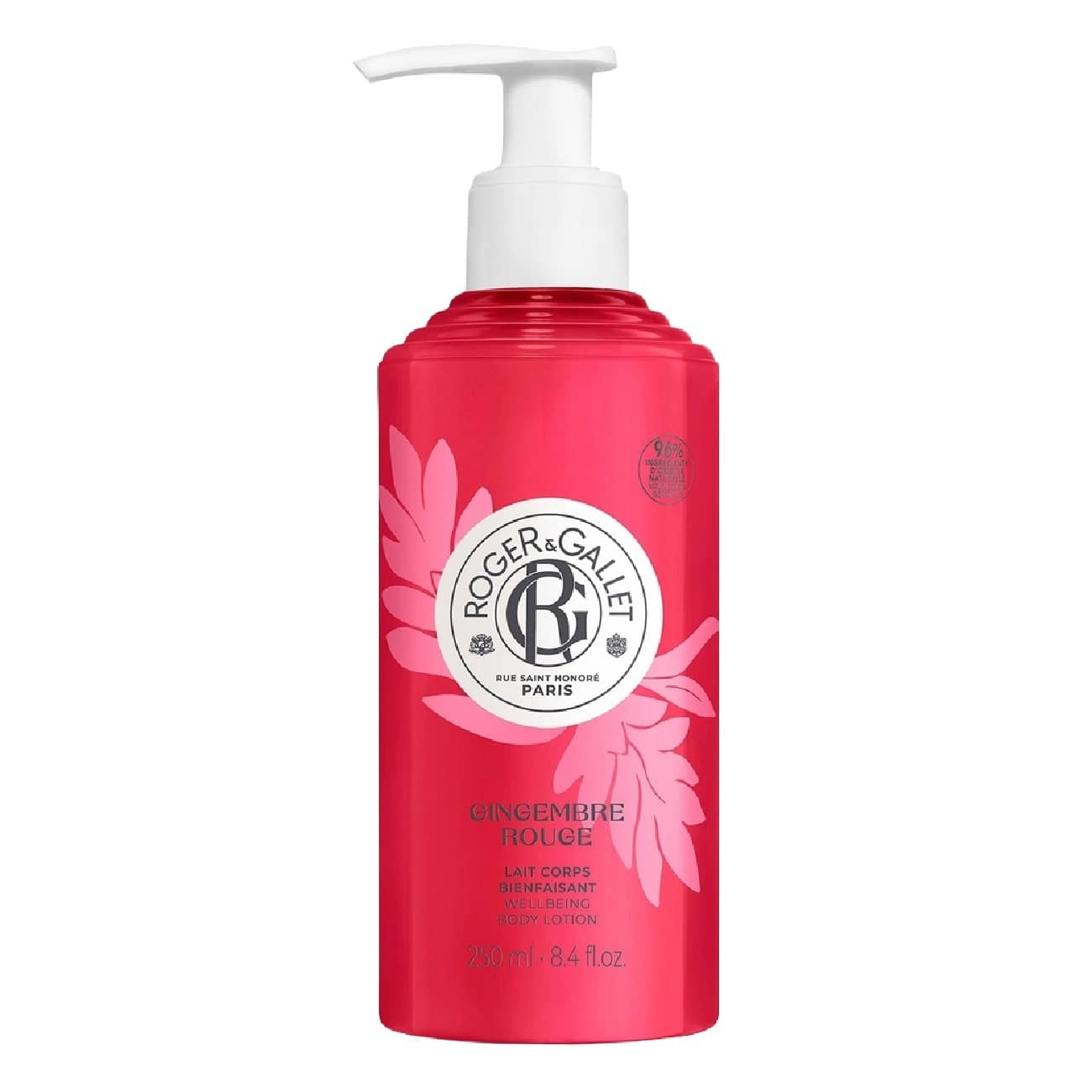 Roger & Gallet Gingembre Rouge Leite Corporal Bem-Estar 250ml