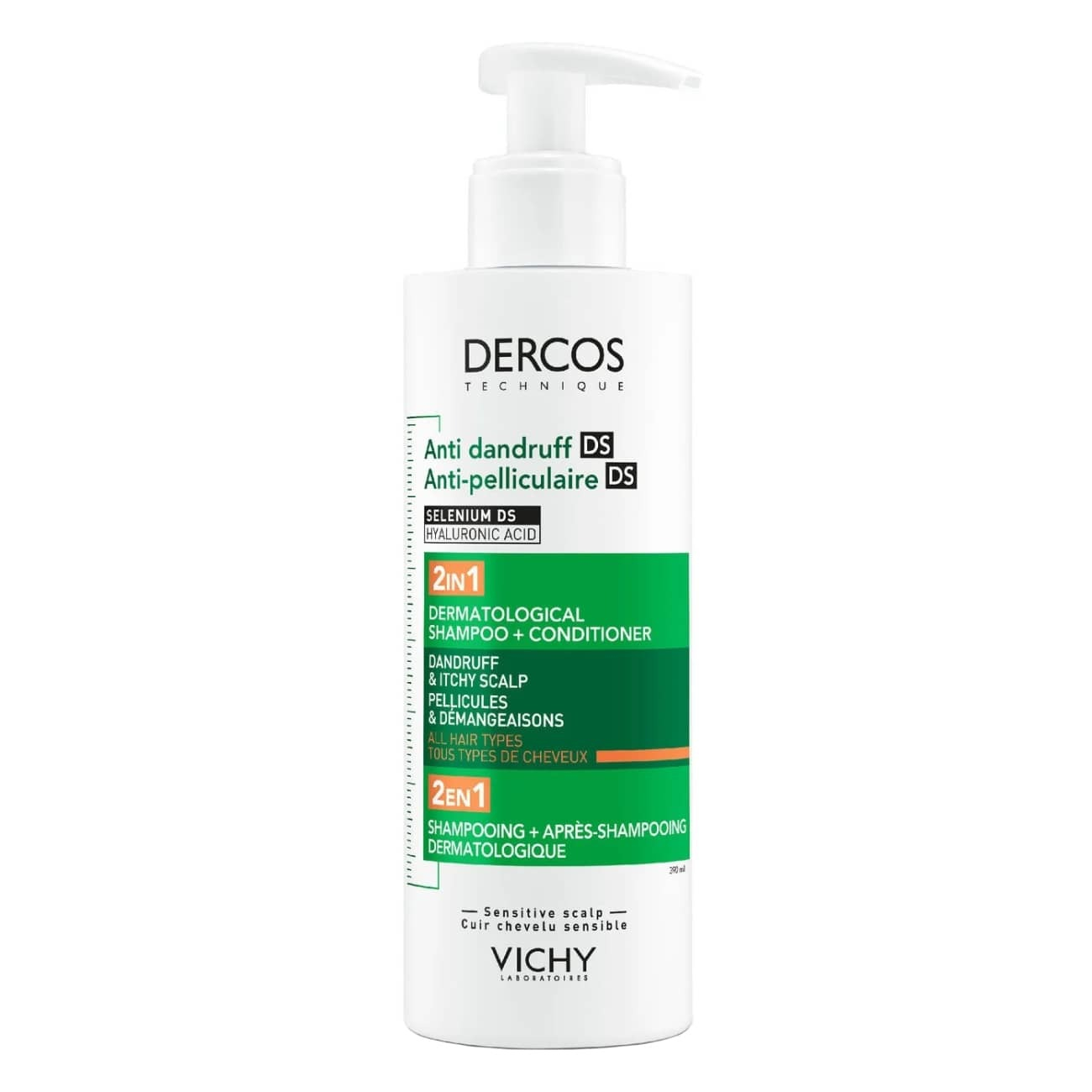 Dercos Shampoo Anticaspa 2 em 1 400ml