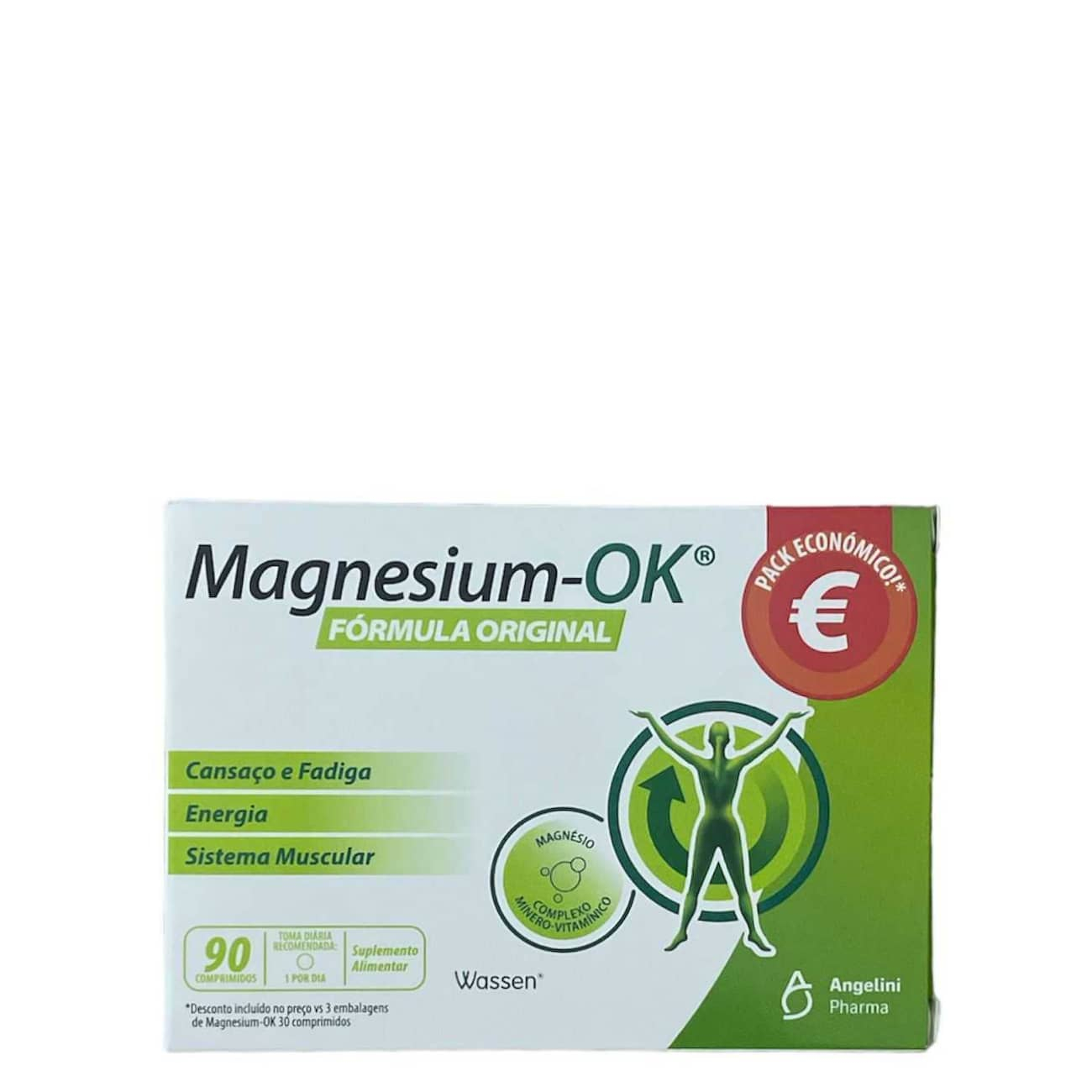 Magnesium-OK Suplemento Alimentar Comprimidos Promo 90unid.
